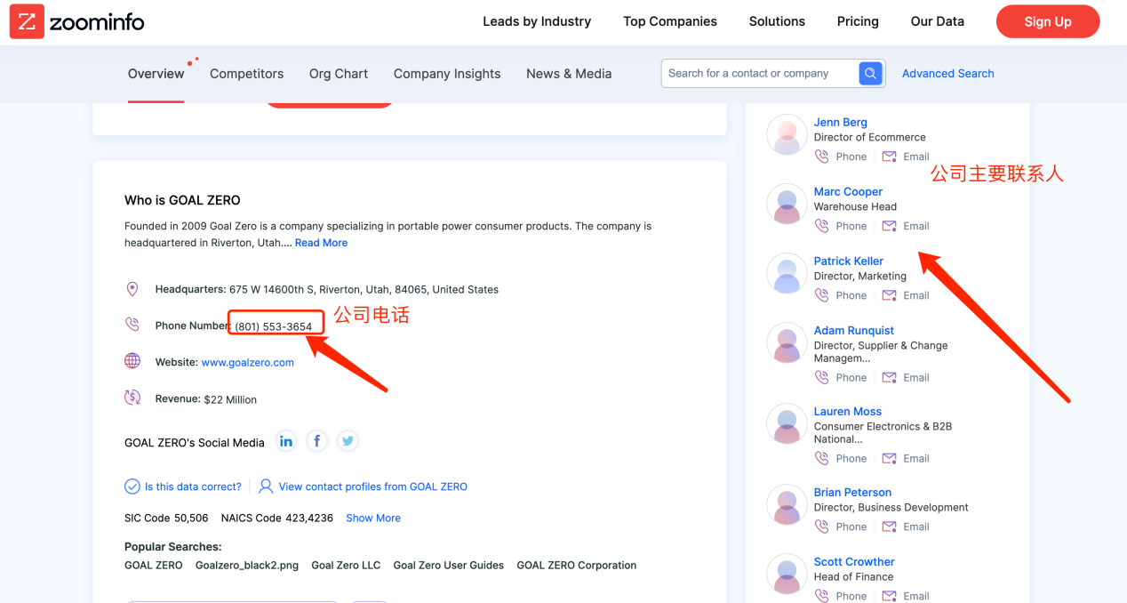超实用外贸客户开发工具 Zoominfo 使用方法 | 外贸人工具网